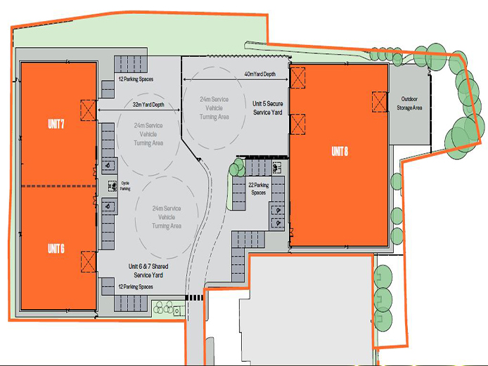 Electrium Point – brand new warehouses to let Willenhall, Walsall